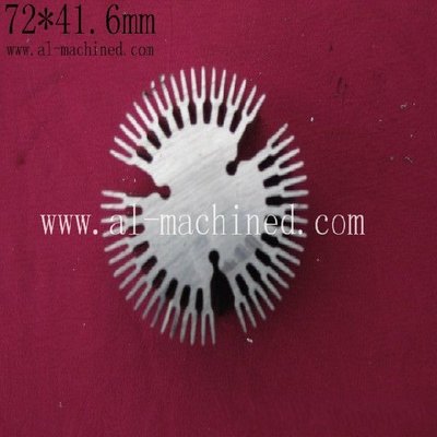 China Item 610,Machined LED Cooling in china, AL6063 Extruded Profiles LED Light Radiator,hot it supplier