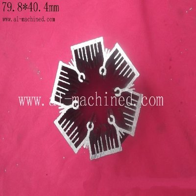 China Item 791,Machined LED Cooling in china, AL6063 Extruded Profiles LED Light Radiator,hot it supplier