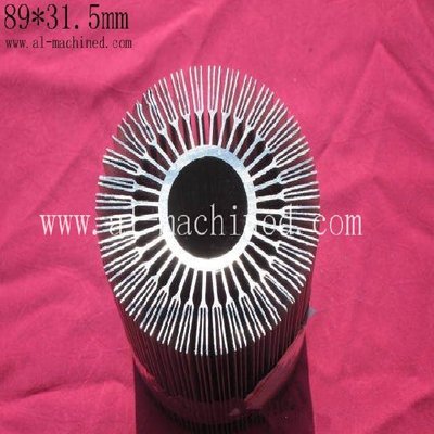 China Item 85,Machined LED Cooling in china, AL6063 Extruded Profiles LED Light Radiator,hot it supplier