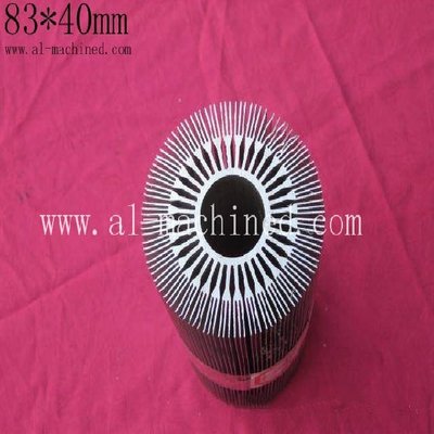 China Item 98,Machined LED Cooling in china, AL6063 Extruded Profiles LED Light Radiator,hot it supplier