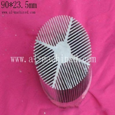 China Item 131,Machined LED Cooling in china, AL6063 Extruded Profiles LED Light Radiator,hot it supplier