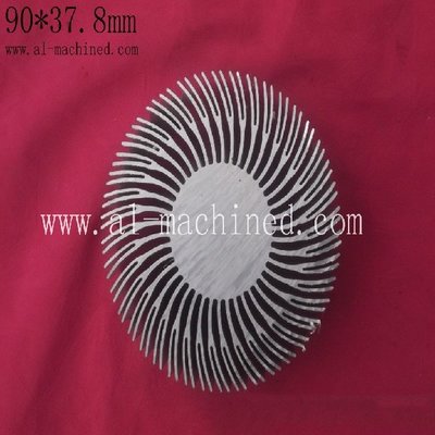 China Item 148,Machined LED Cooling in china, AL6063 Extruded Profiles LED Light Radiator,hot it supplier