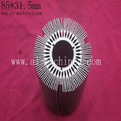China Item 275,Machined LED Cooling in china, AL6063 Extruded Profiles LED Light Radiator,hot it supplier