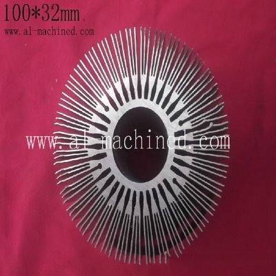 China Item 905,Machined LED Cooling in china, AL6063 Extruded Profiles LED Light Radiator,hot it supplier