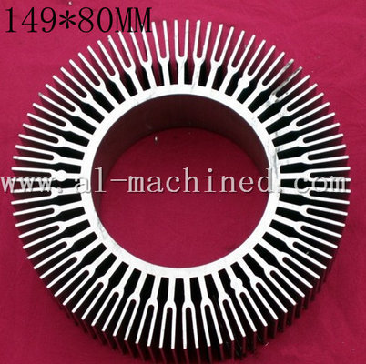 China Item 2,Machined LED Cooling in china, AL6063 Extruded Profiles LED Light Radiator,hot it supplier
