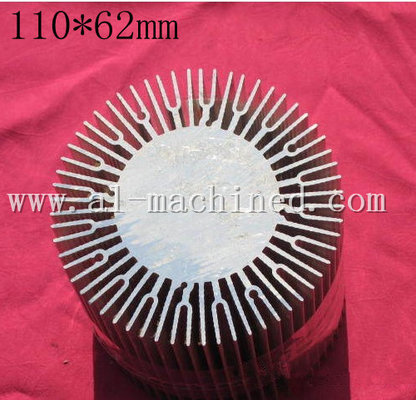 China Item 4,Machined LED Cooling in china, AL6063 Extruded Profiles LED Light Radiator,hot it supplier