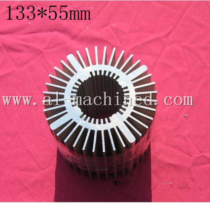 China Item 12,Machined LED Cooling in china, AL6063 Extruded Profiles LED Light Radiator,hot it supplier
