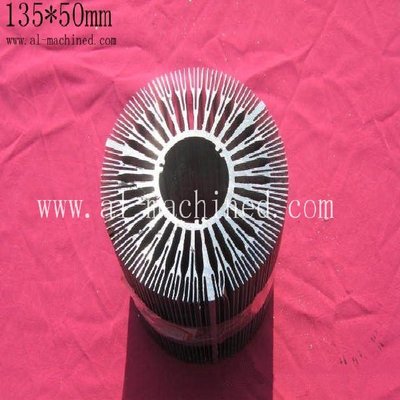 China Item 76,Machined LED Cooling in china, AL6063 Extruded Profiles LED Light Radiator,hot it supplier