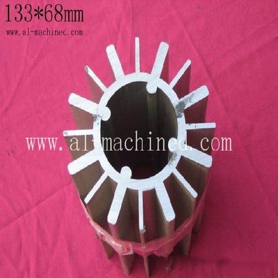 China Item 83,Machined LED Cooling in china, AL6063 Extruded Profiles LED Light Radiator,hot it supplier