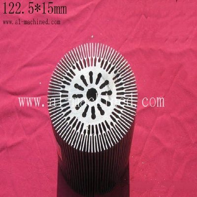 China Item 91,Machined LED Cooling in china, AL6063 Extruded Profiles LED Light Radiator,hot it supplier