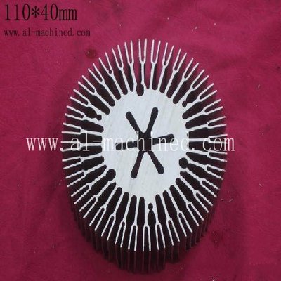 China Item 373,Machined LED Cooling in china, AL6063 Extruded Profiles LED Light Radiator,hot it supplier