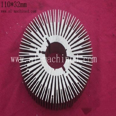 China Item 390,Machined LED Cooling in china, AL6063 Extruded Profiles LED Light Radiator,hot it supplier