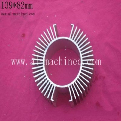 China Item 393,Machined LED Cooling in china, AL6063 Extruded Profiles LED Light Radiator,hot it supplier