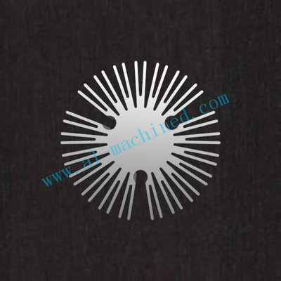 China Custom Machined LED Cooling in china, AL6063 Extruded Profiles LED Light Radiator,hot it supplier