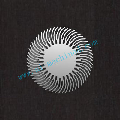 China Custom Machined LED Cooling in china, AL6063 Extruded Profiles LED Light Radiator,hot it supplier