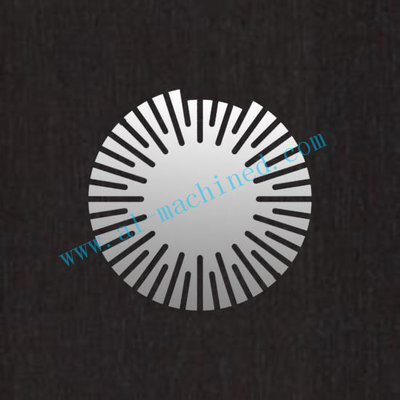 China Custom Machined LED Cooling in china, AL6063 Extruded Profiles LED Light Radiator,hot it supplier