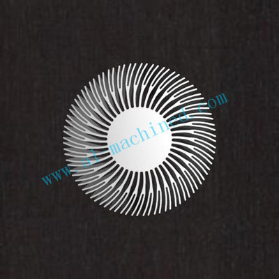 China Custom Machined LED Cooling in china, AL6063 Extruded Profiles LED Light Radiator,hot it supplier