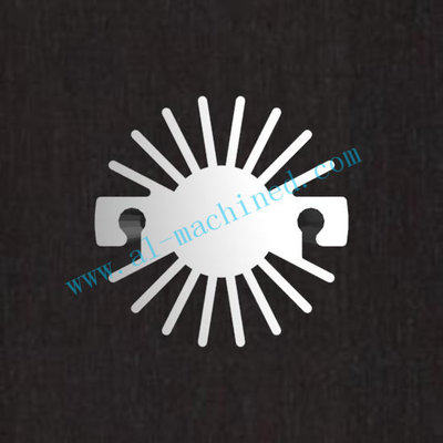 China Custom Machined LED Cooling in china, AL6063 Extruded Profiles LED Light Radiator,hot it supplier