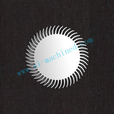 China Custom Machined LED Cooling in china, AL6063 Extruded Profiles LED Light Radiator,hot it supplier