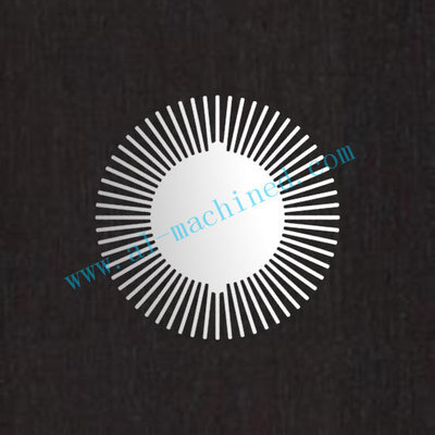 China Custom Machined LED Cooling in china, AL6063 Extruded Profiles LED Light Radiator,hot it supplier