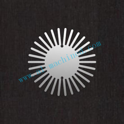 China Custom Machined LED Cooling in china, AL6063 Extruded Profiles LED Light Radiator,hot it supplier
