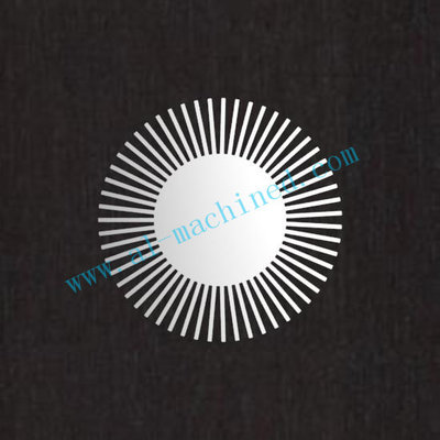 China Custom Machined LED Cooling in china, AL6063 Extruded Profiles LED Light Radiator,hot it supplier