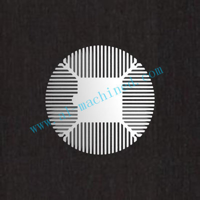 China Custom Machined LED Cooling in china, AL6063 Extruded Profiles LED Light Radiator,hot it supplier
