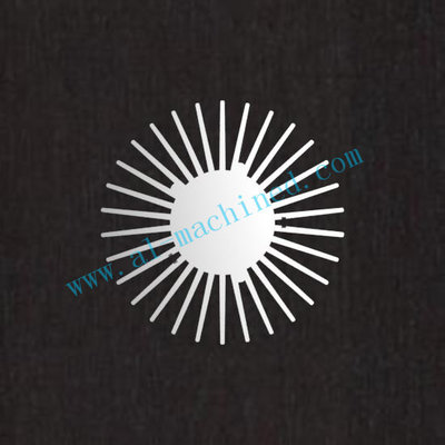 China Custom Machined LED Cooling in china, AL6063 Extruded Profiles LED Light Radiator,hot it supplier