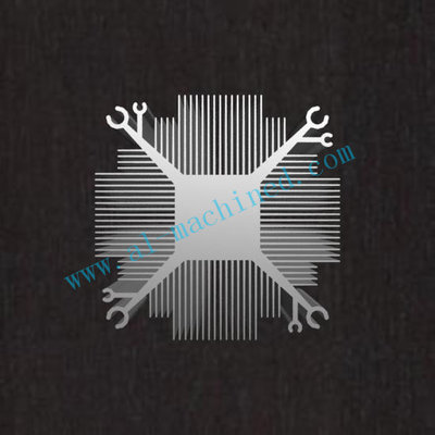 China Custom Machined LED Cooling in china, AL6063 Extruded Profiles LED Light Radiator,hot it supplier