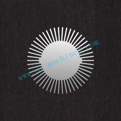 China Custom Machined LED Cooling in china, AL6063 Extruded Profiles LED Light Radiator,hot it supplier