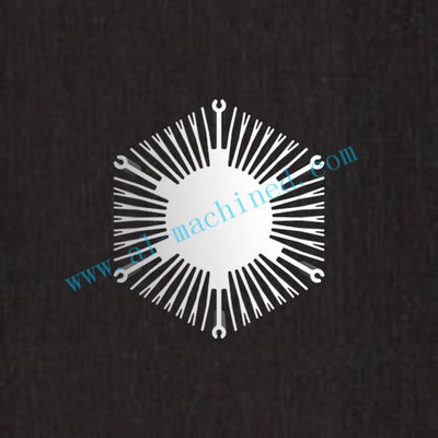China Custom Machined LED Cooling in china, AL6063 Extruded Profiles LED Light Radiator,hot it supplier
