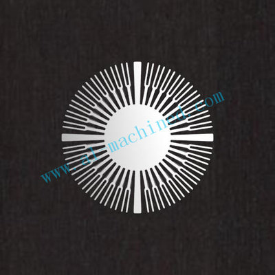China Custom Machined LED Cooling in china, AL6063 Extruded Profiles LED Light Radiator,hot it supplier