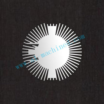 China Custom Machined LED Cooling in china, AL6063 Extruded Profiles LED Light Radiator,hot it supplier