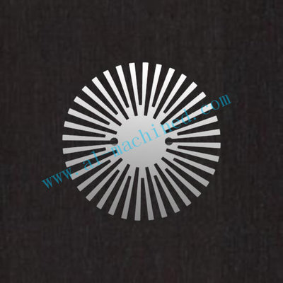 China Custom Machined LED Cooling in china, AL6063 Extruded Profiles LED Light Radiator,hot it supplier