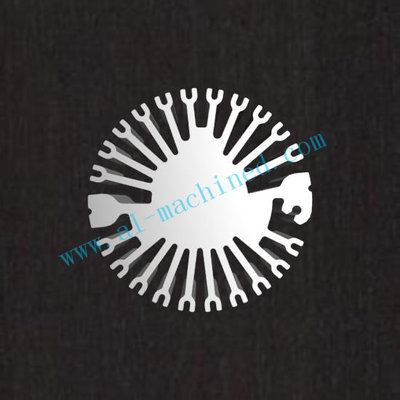 China Custom Machined LED Cooling in china, AL6063 Extruded Profiles LED Light Radiator,hot it supplier