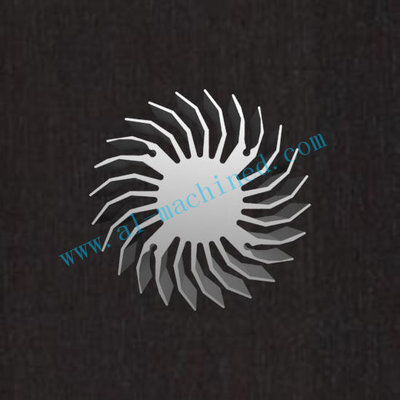 China Custom Machined LED Cooling in china, AL6063 Extruded Profiles LED Light Radiator,hot it supplier
