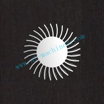 China Custom Machined LED Cooling in china, AL6063 Extruded Profiles LED Light Radiator,hot it supplier