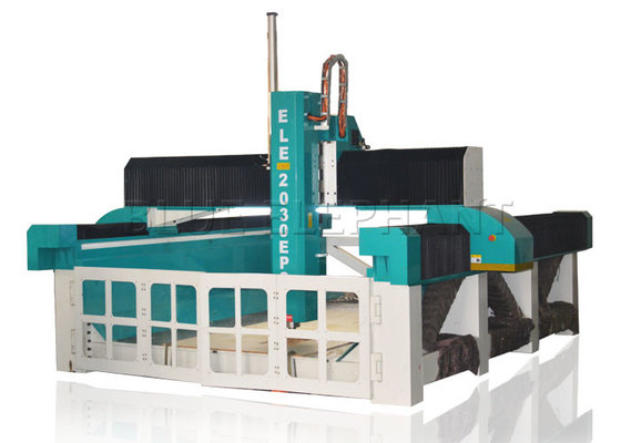 Circular Foam Cutting Cnc Machine , Foam Carving Machine Japan Shimpo Reducer