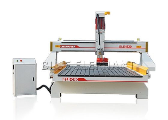 High Z Axis Memorial 3D Cnc Stone Carving Machine / Equipment 1500 * 3000 * 500mm Working Area