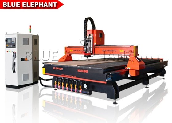 AC380V / 50 / 60Hz Multicam Cnc Router Marble Carving Machine 2000 X 4000 X 200mm