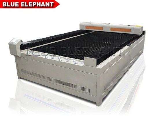 Water Cooling Cardboard Laser Cutting Machine , Big Power Laser Etching Machine For Metal