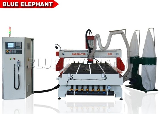 High Performance Steel Frame ATC CNC Router Machine DSP Operating System