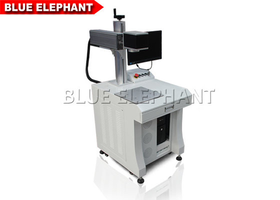 3d Crystal Arcylic Metal Fiber Laser Machine / Granite Laser Etching Machine 110 * 110mm