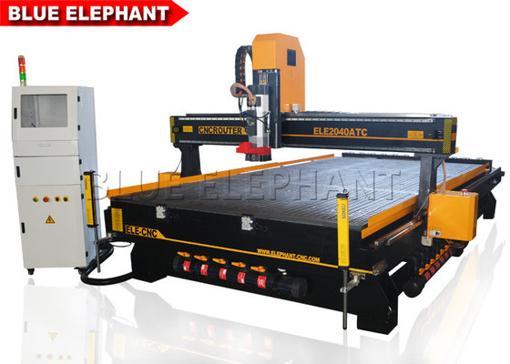 ELE 2040 Wood CNC Router Machine , best 3d cnc wood carving machine for furniture , KFC door