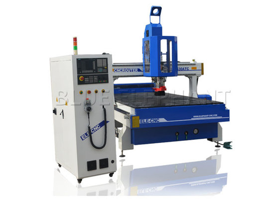 Linear Motion ATC CNC Router Door Making Machine 12Kw Power Consumption