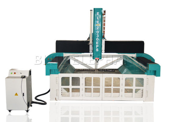 Circular Foam Cutting Cnc Machine , Foam Carving Machine Japan Shimpo Reducer