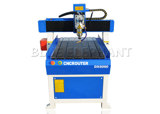 Mini 6090 CNC Router Advertising Engraving Machine 600 * 900 * 160mm Working Area