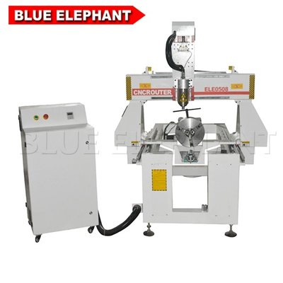 Small Cnc Rotary Engraver Advertising Cnc Router 4 Axis DSP Controller