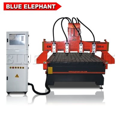 Multi Spindle CNC Router Machine With Air Cooling Spindle And NC Studio 53C Control System