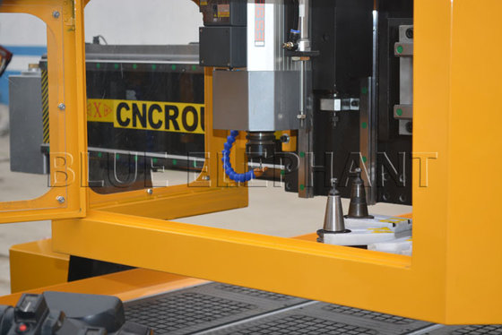 ELE - 2060 carousel tool changer router cnc atc machine with atc air cooling spindle